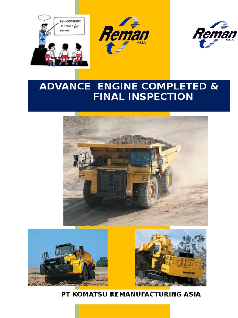 Advance Engine Completed & Final Inspecton | PDF | Science ...