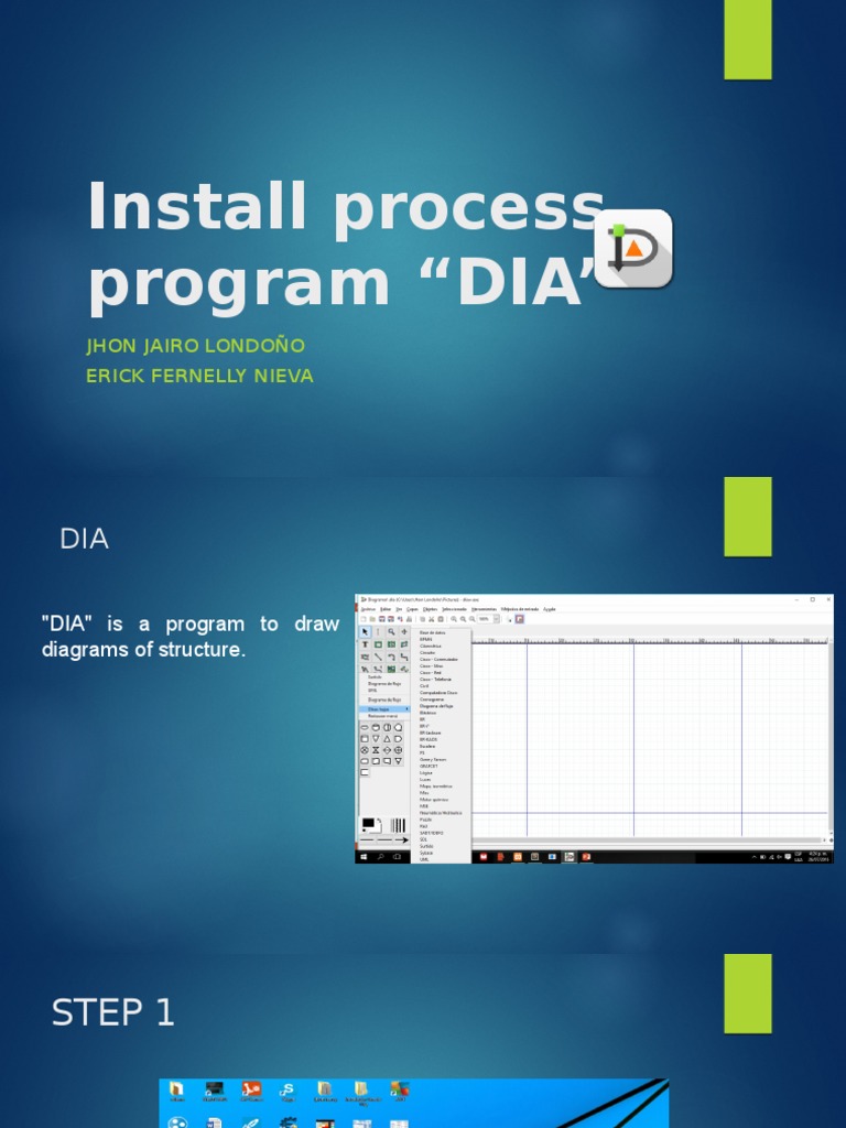 Install Process Program DIA | PDF