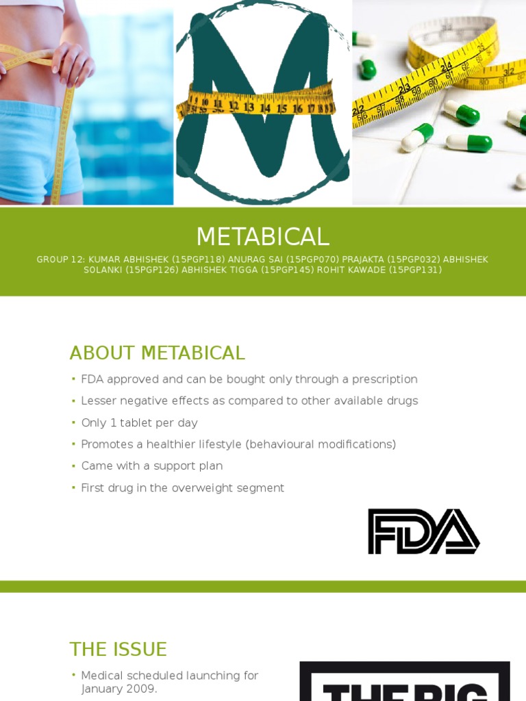 Metabical CB | PDF | Obesity | Weight Loss