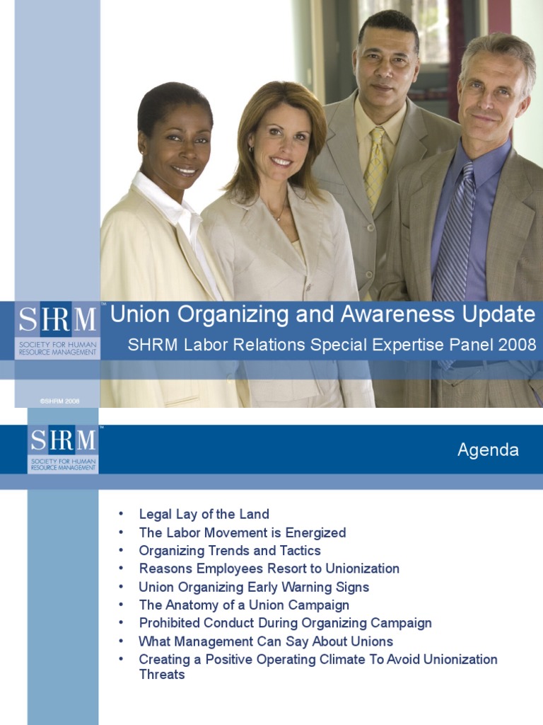 Union Organizing Awareness | National Labor Relations Act | Employment