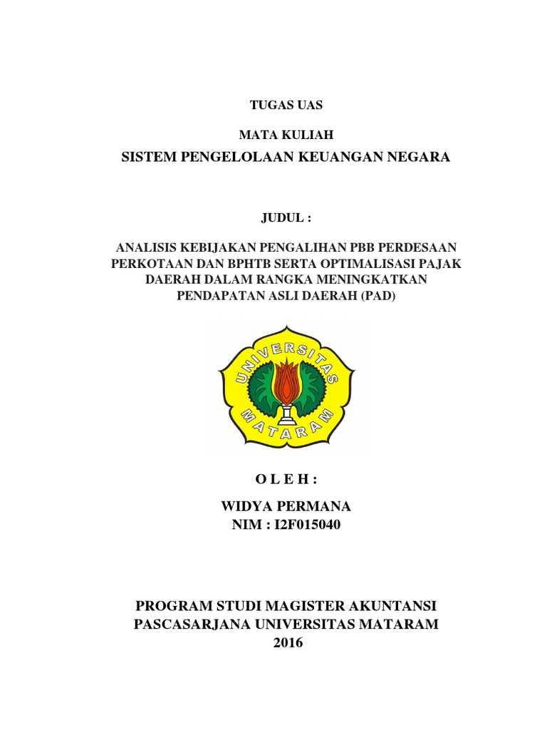 Artikel SPKN - Widya Permana | PDF | Taxes | Government Finances