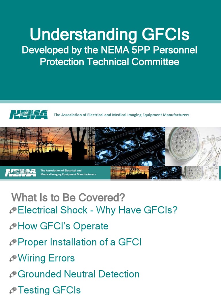 NEMA GFCI 2012 Field Representative Presentation | PDF | Electric Power ...