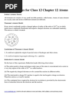 Modern Physics Formula Sheet | PDF | Electron | Atomic Nucleus