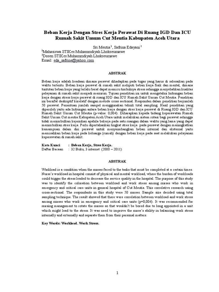 Contoh Manuskrip Jurnal Assyifa' | PDF | Pengembangan Diri