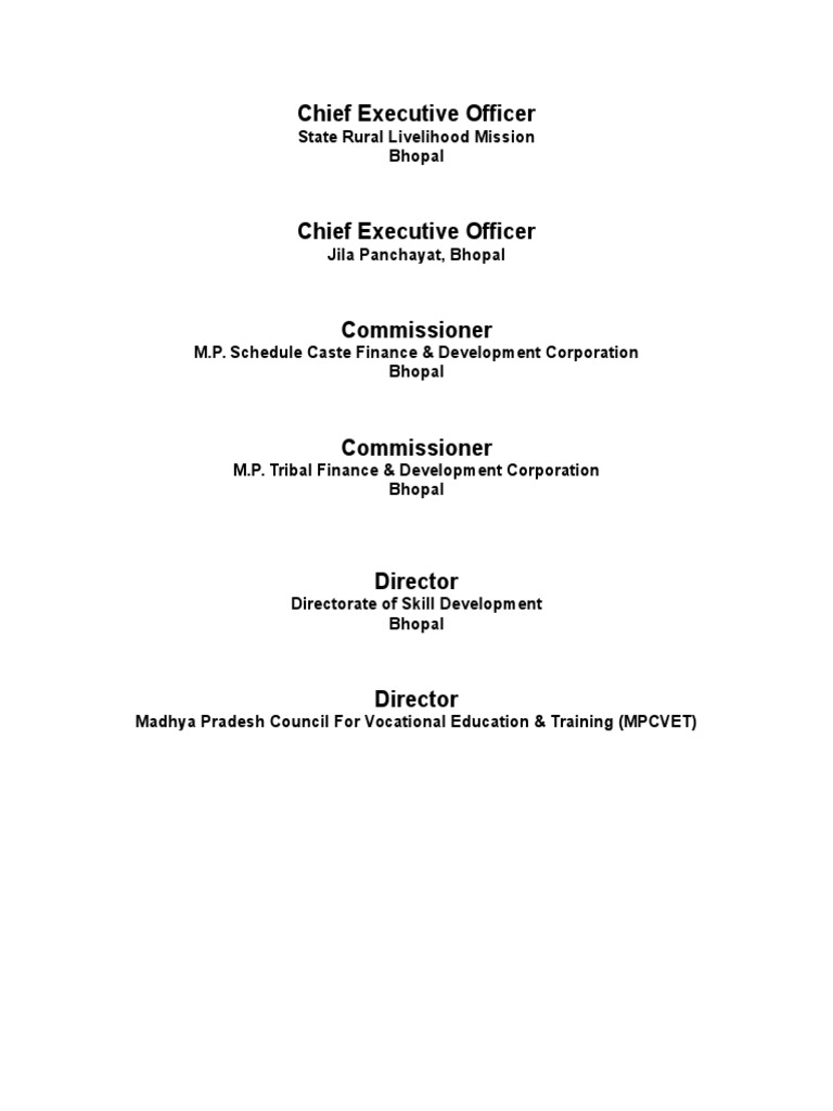 Offices List | PDF