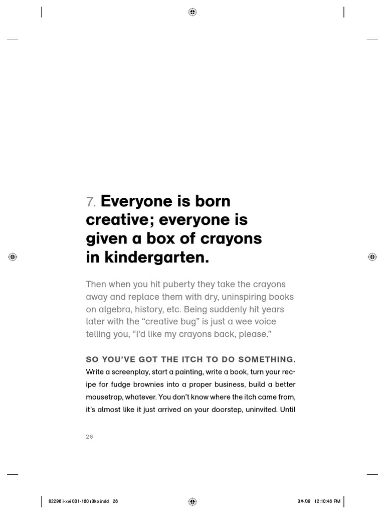 Chs 7-8 Ignore Everybody | PDF