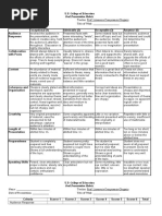 Lightning Talk Assignment Instructions and Rubric | PDF | Question ...