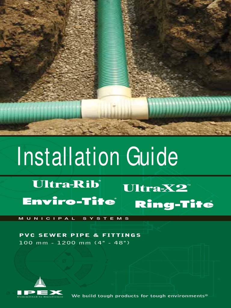 Sewer Piping Systems Installation Guide PDF | PDF | Sanitary Sewer ...