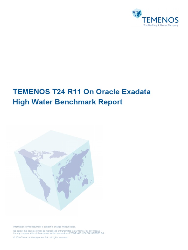 Temenos T24 R11 HWBM High Level-Oracle Exadata PDF | PDF | Databases ...