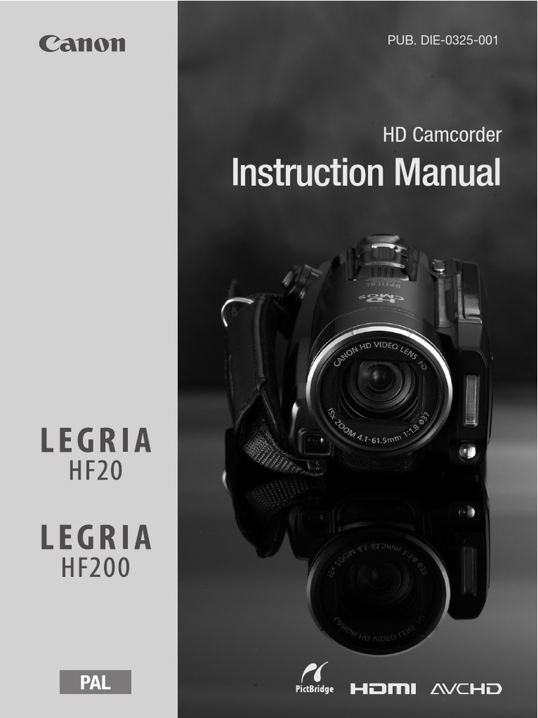 Legria HF20 - HF200 - Im - P - en PDF | PDF | Secure Digital | Exposure ...