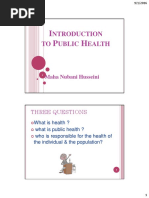 Public Health Lecture Notes | PDF | Public Health | Medicine