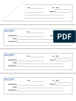 Hand Receipt Template Example | PDF