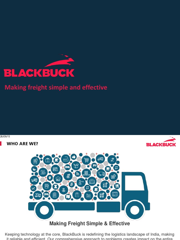BlackBuck: Revolutionizing Indian Logistics | PDF | Industries | Business