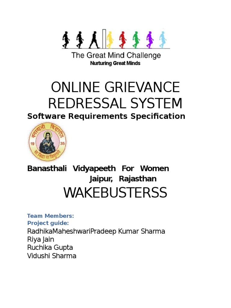 Srs Greivence System | PDF | Java (Programming Language) | Java Platform