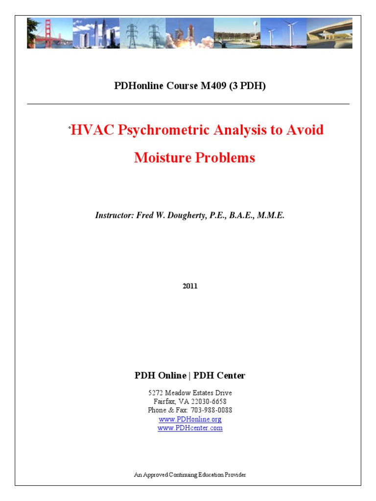 HVAC Psychrometric Analysis To Avoid Moisture Problems | PDF | Air ...