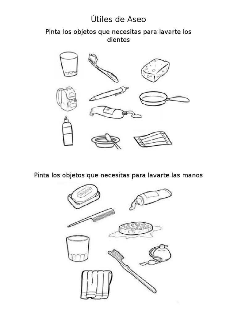 Útiles de Aseo Asociación | PDF