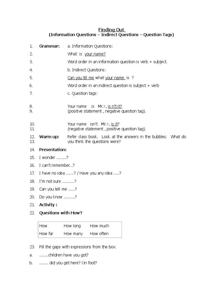 English Grammar Practice worksheets | Question | Rain
