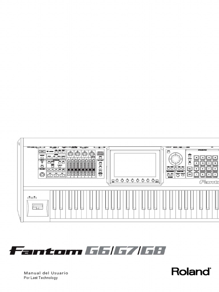 Manual Fantom G6, Fantom G7, Fantom G8 | PDF | Memoria USB | Macintosh