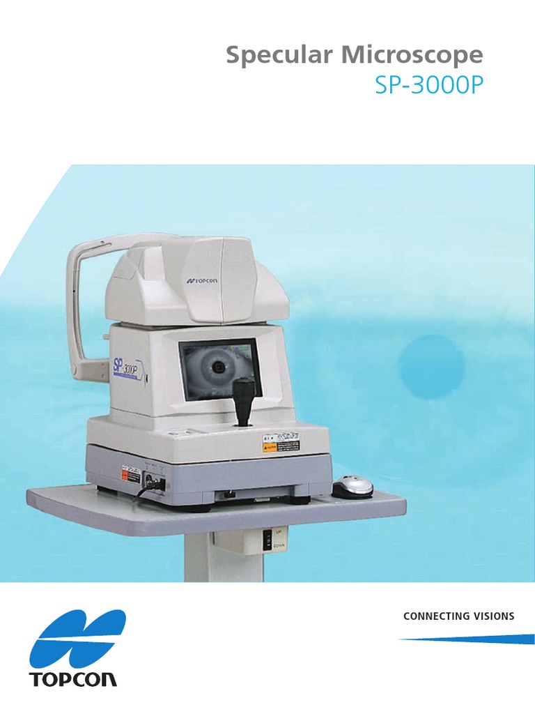 Manual SP - 3000P (ENG) | PDF | Cornea | Computing And Information ...