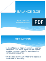 Line of Balance Technique in Construction | PDF | Mathematical ...