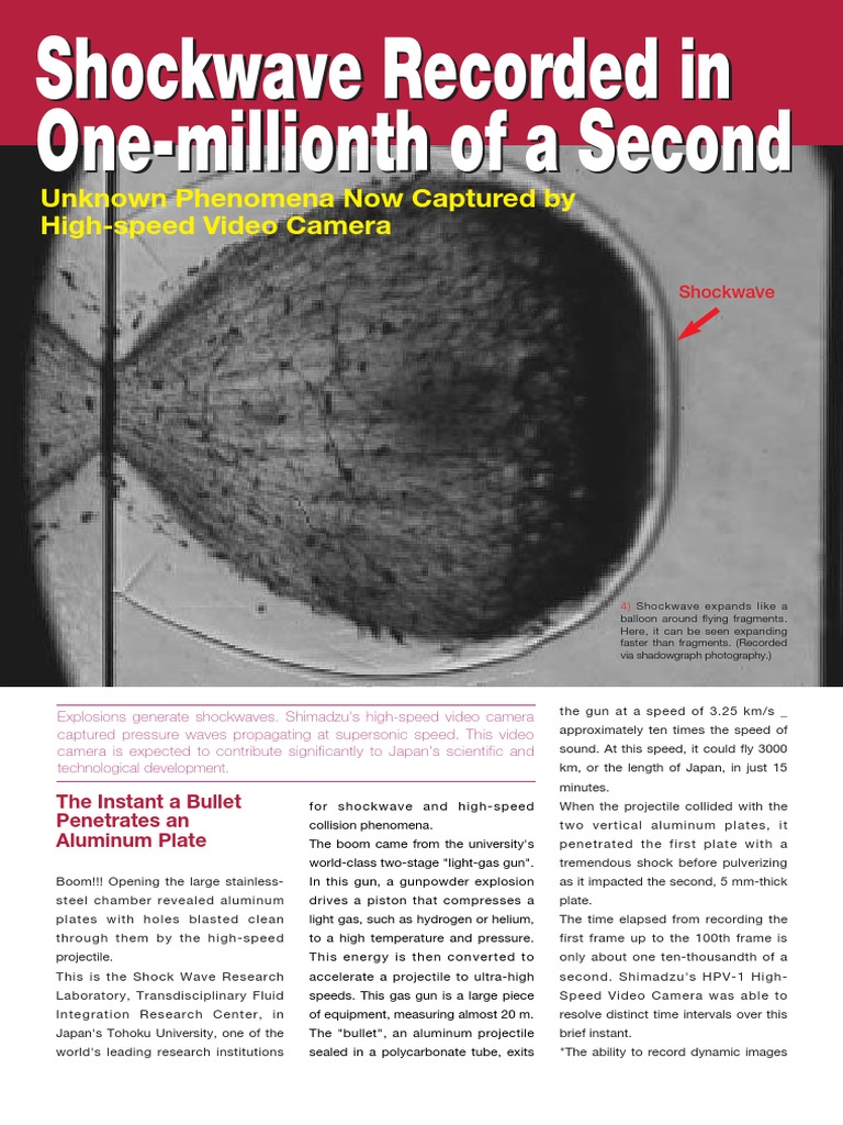 Capturing Shockwaves: How a Revolutionary High-Speed Video Camera is ...