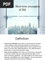 Long-Term vs Short-Term Orientation | PDF | Behavioural Sciences ...