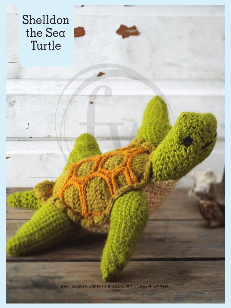 Shelldon The Sea Turtle | PDF | Crochet | Clothing Industry