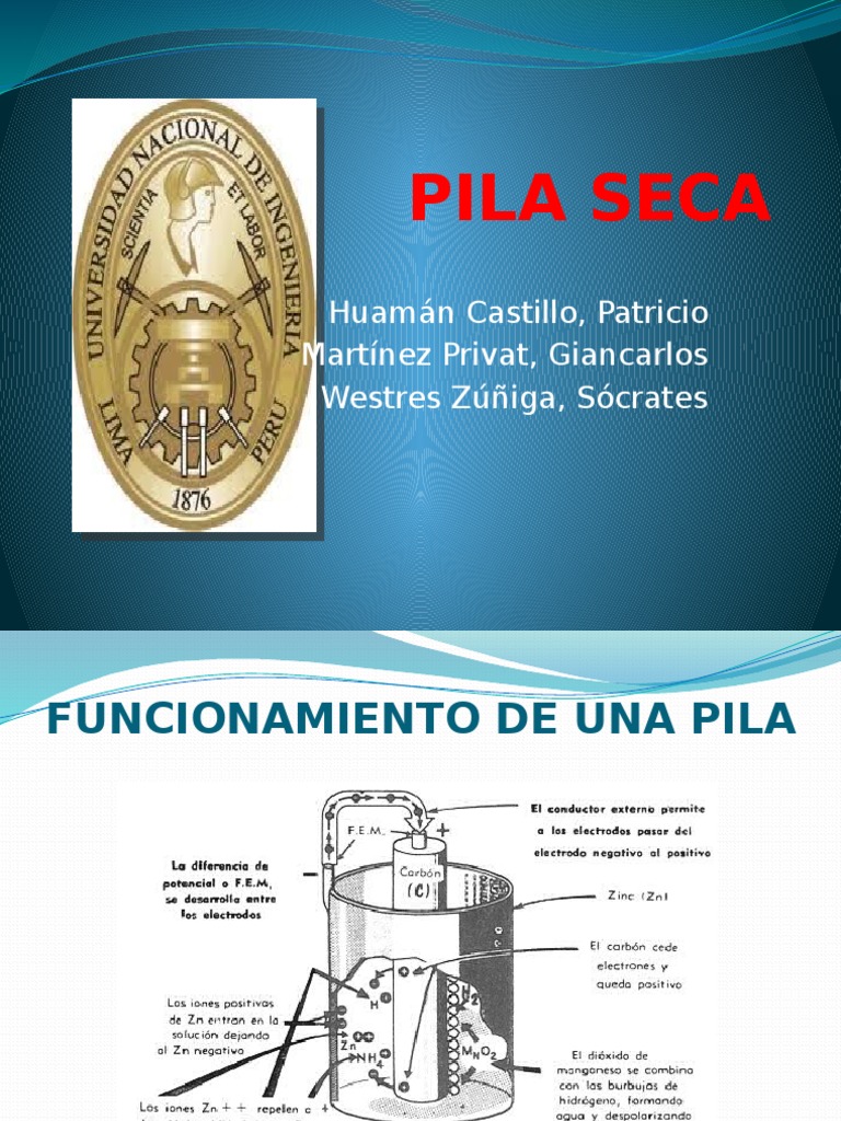 Pila Seca | PDF | Sustancias químicas | Materiales