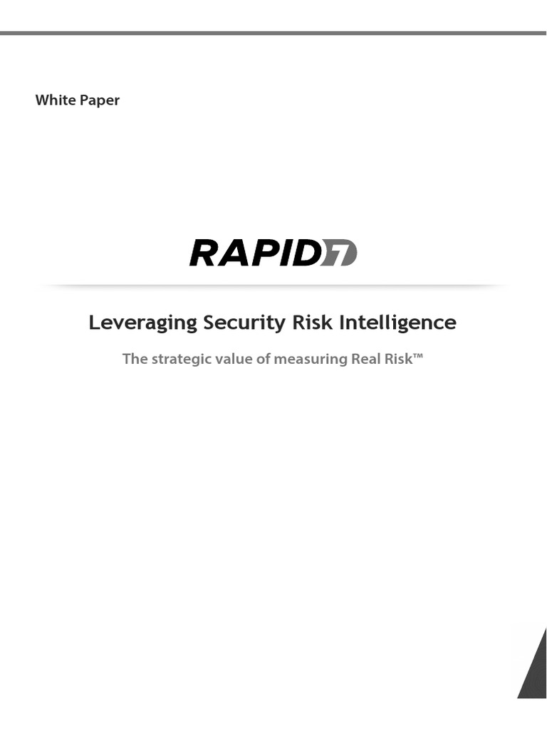 Rapid7 PDF | PDF | Vulnerability (Computing) | Crime Prevention