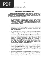 Acknowledgment in Tagalog | PDF