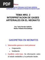 Gasometría Neonatal: Valores y Parámetros | PDF | Fisiología ...