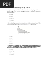 Momentum Multiple Choice Questions | PDF | Collision | Momentum