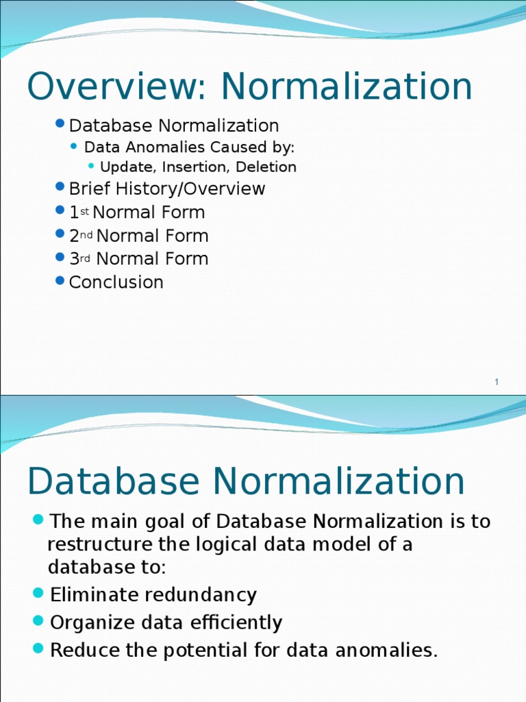 ISM-22 (DBMS - Normalization) | PDF | Databases | Data Management