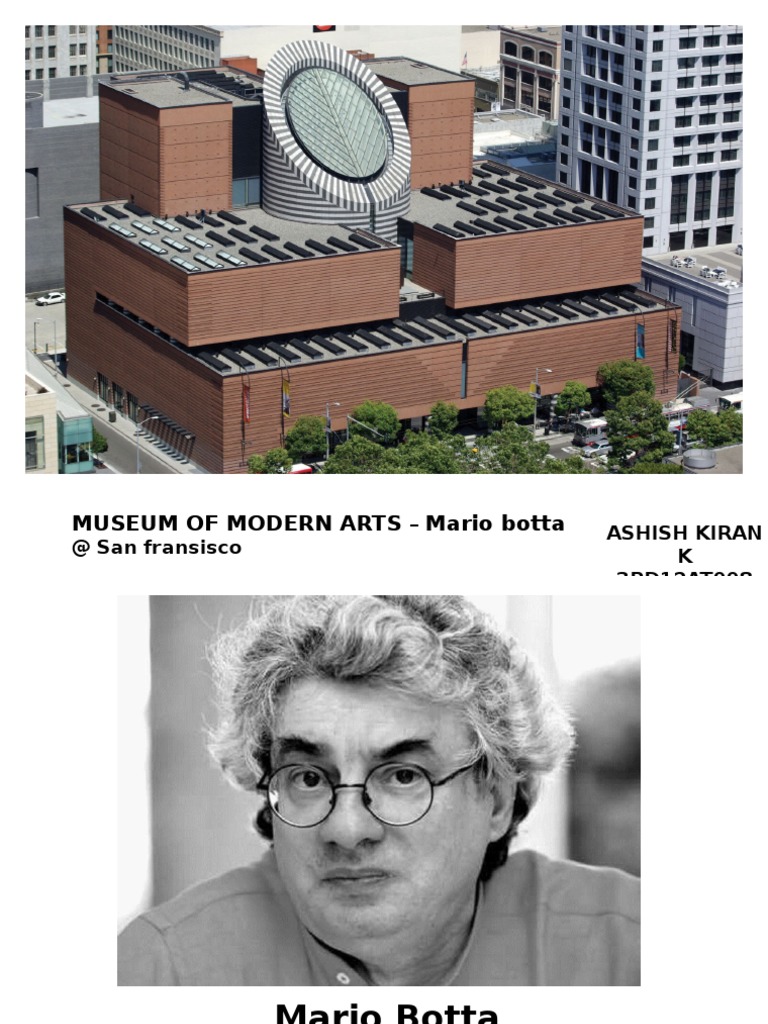 Museum of Modern Arts Mario Botta: - at San Fransisco | PDF ...