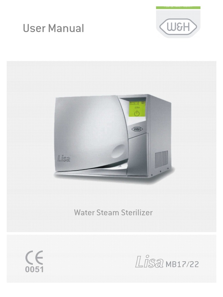 LISA 522 Autoclave Manual | Ac Power Plugs And Sockets | Sterilization ...