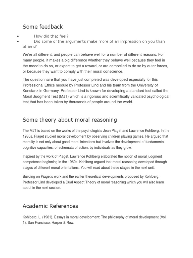 Professional Ethics Module | PDF | Morality | Profession