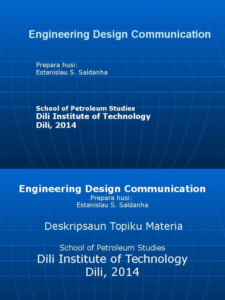 Engineering Design Communication | PDF