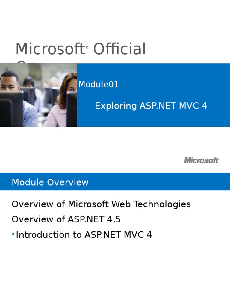 20486B 01 | PDF | Dynamic Web Page | World Wide Web