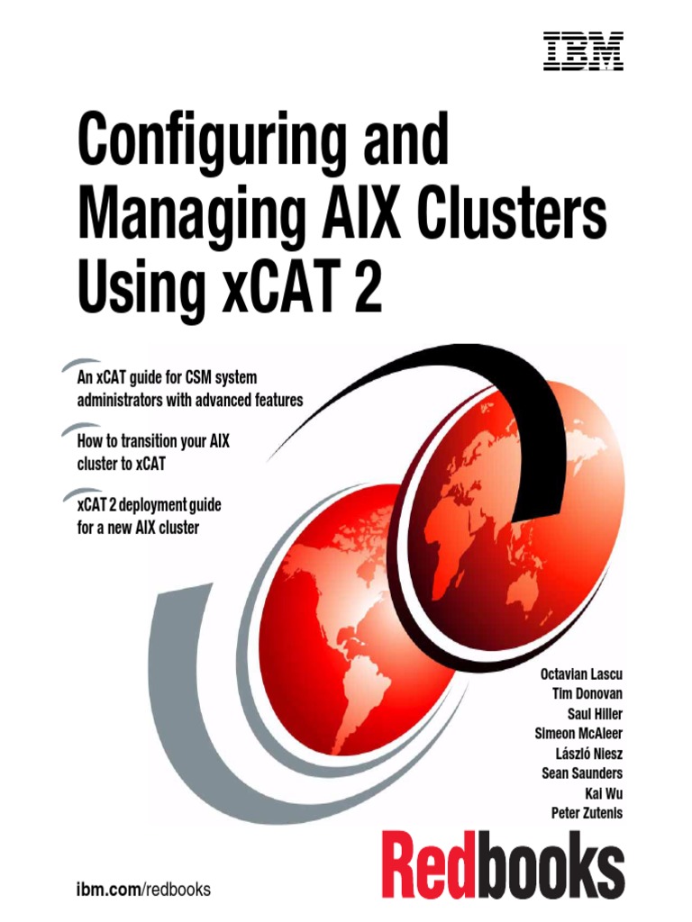 Xcat - sg247766 | PDF | Computer Cluster | Load Balancing (Computing)