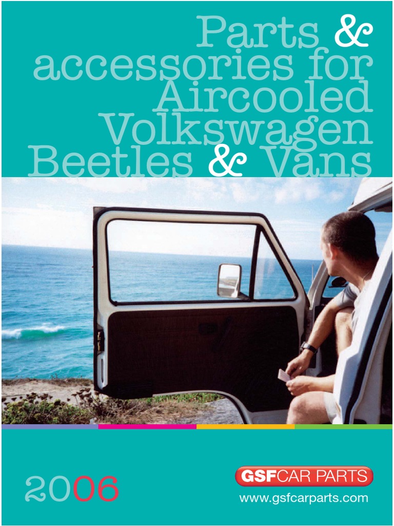 VW Beetle & Van Parts Catalog 2006 | PDF | Steering | Rotating Machines