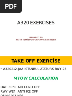 A320 Takeoff Performance Overview | PDF | Takeoff | Altitude