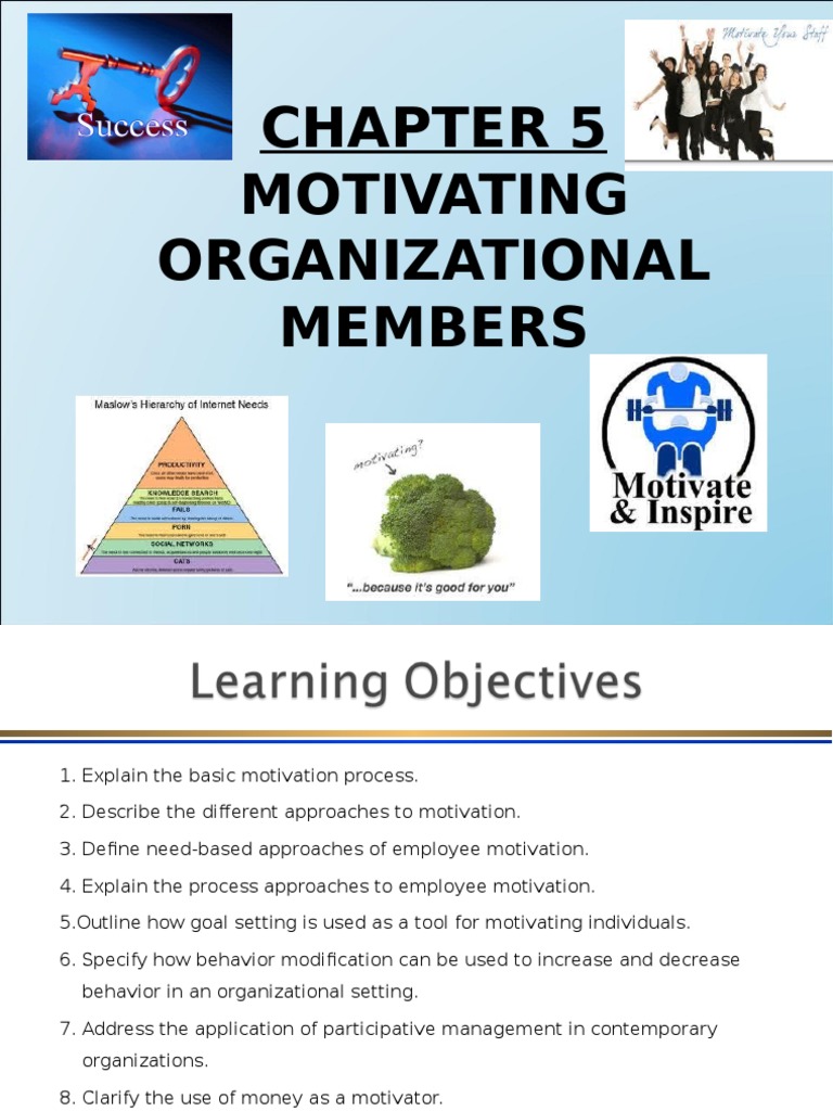 Chapter 5 - Motivation | PDF | Motivation | Motivational