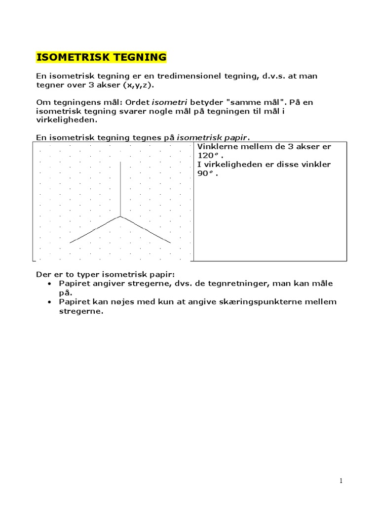 Isometrisk tegning, Isometri: En Dybdegående og Informativ Guide