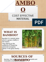 Use of Bamboo in Architecture | PDF | Bamboo | Wood