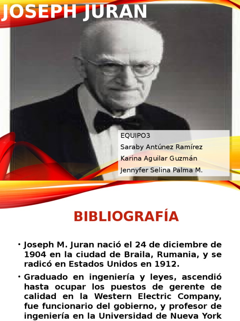 Joseph Juran Calidad | PDF | Calidad (comercial) | Planificación