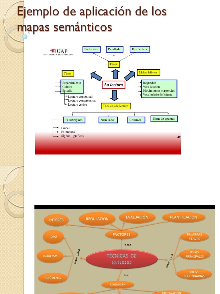 Ejemplo de Aplicación de Los Mapas Semánticos Presentacion | PDF