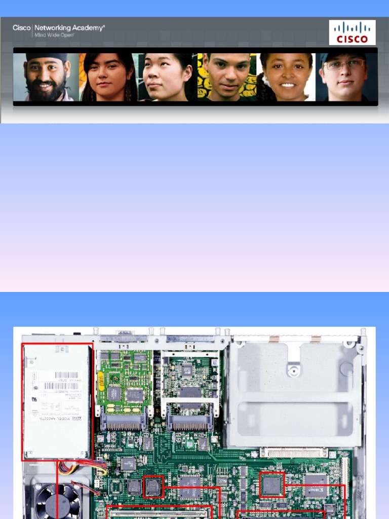 Los Componentes Internos Del Router | PDF | Memoria de sólo lectura ...