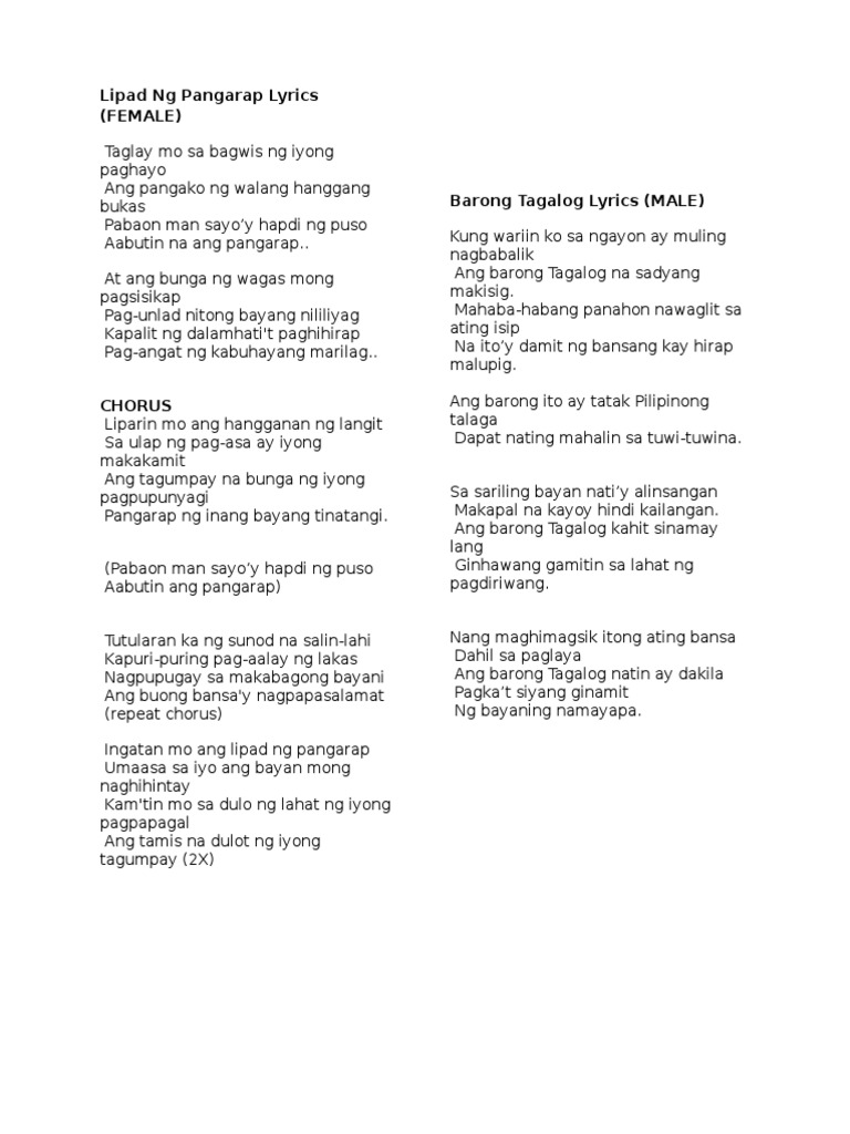 Isahang Pag Awit | PDF