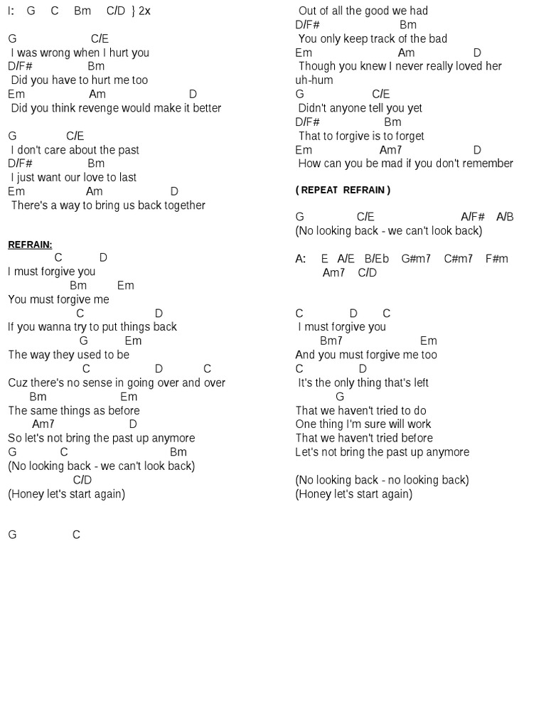 Repeat Refrain | PDF