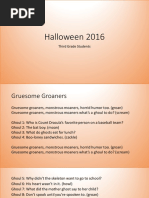 Monster Mash Lyrics | PDF | Horror Fiction | Monsters